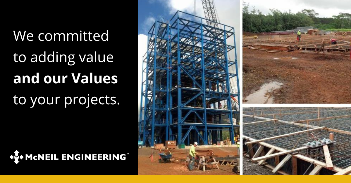 Adding value to your projects - McNeil Engineering