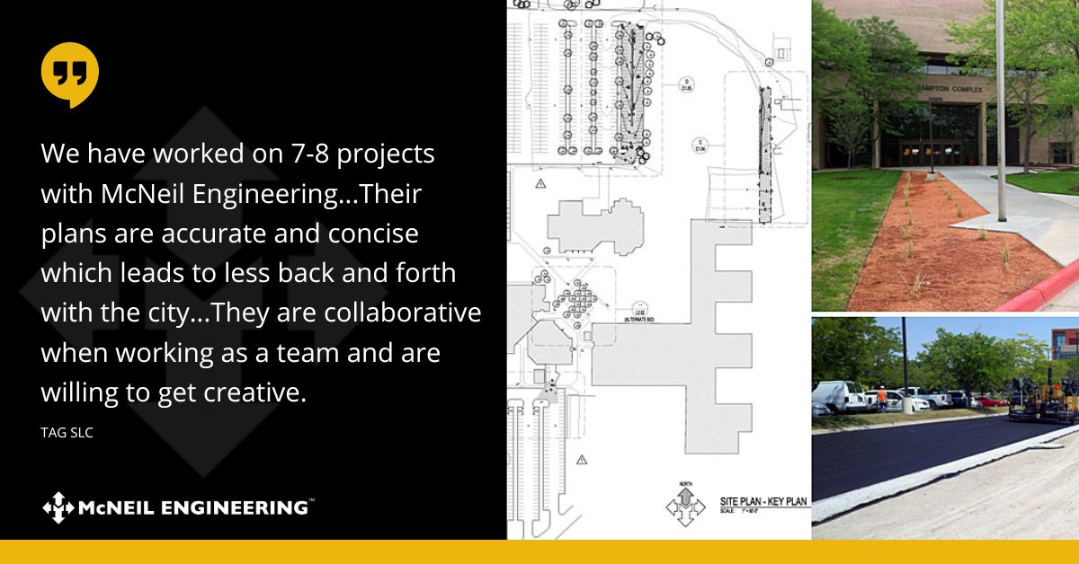 Thank you TAG SLC, it's always been a pleasure! - McNeil Engineering